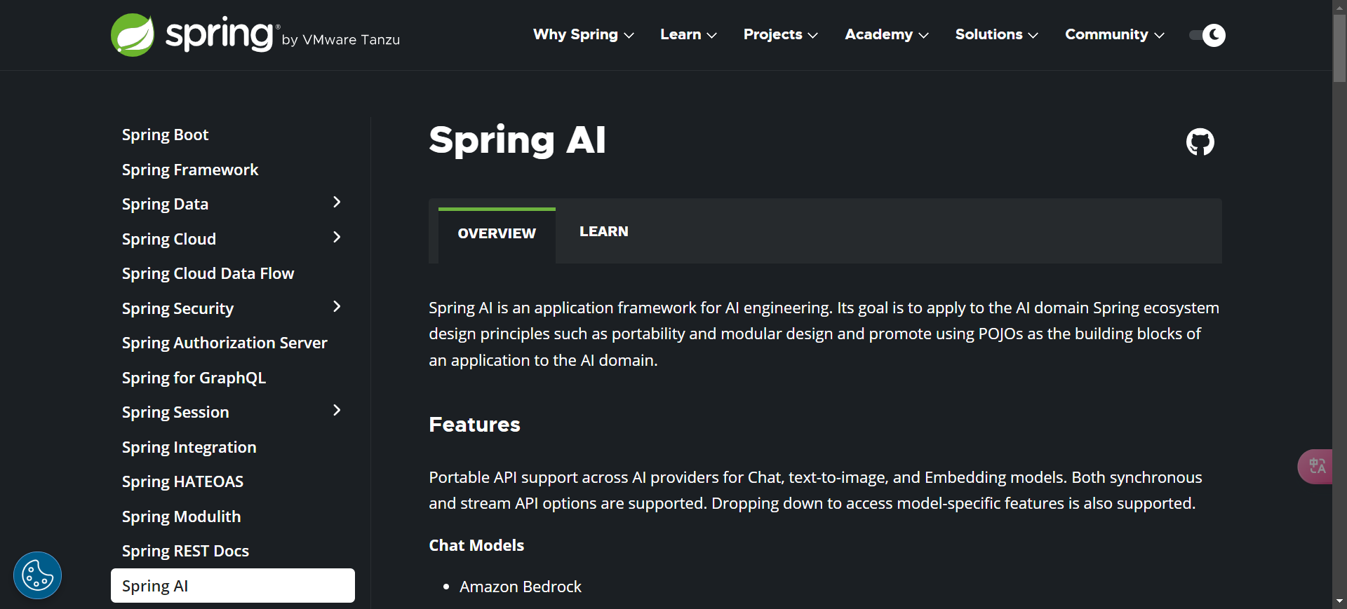 Spring AI 概述 | Spring Ai Simples